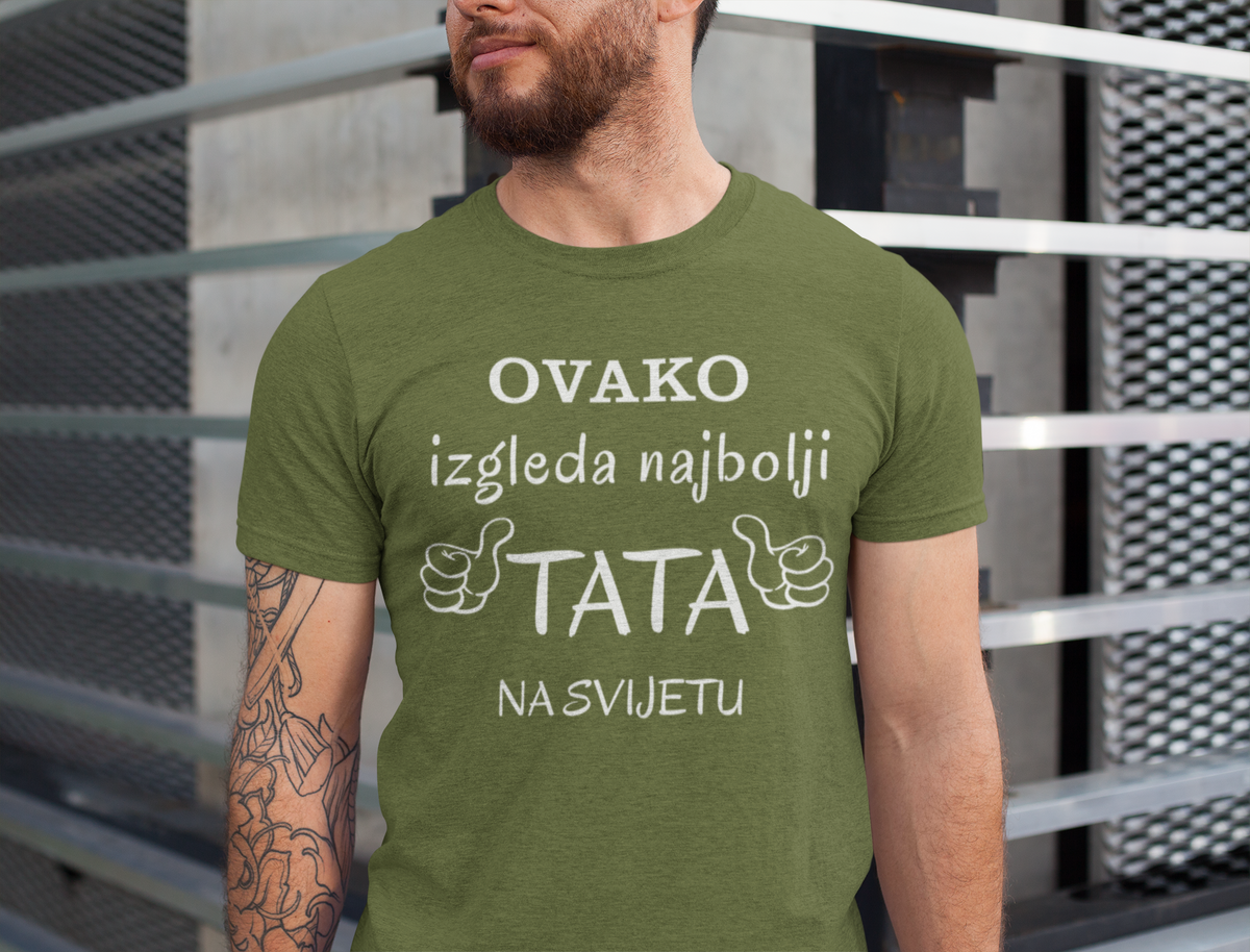 Majica "Najbolji tata" – GAAM Personalizirani pokloni